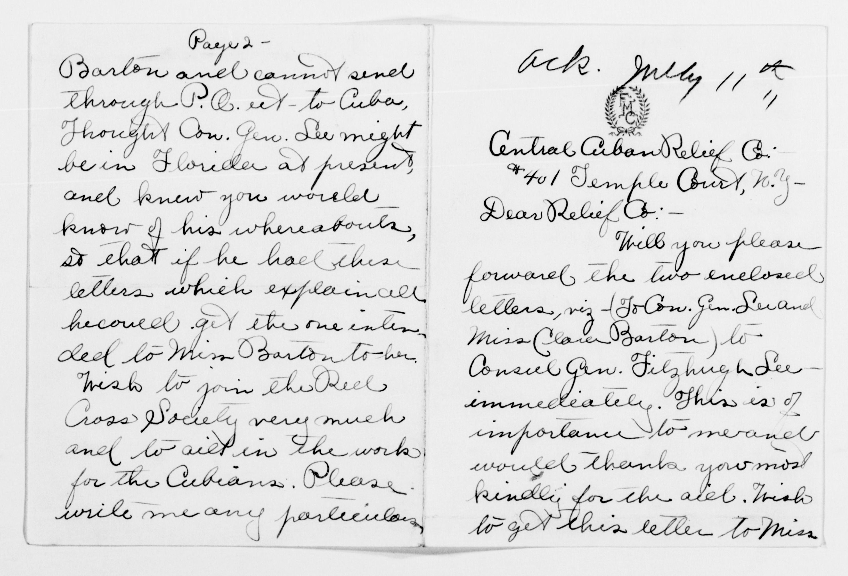 By the People mss119730670-332 (Clara Barton: "Angel of the Battlefield ...