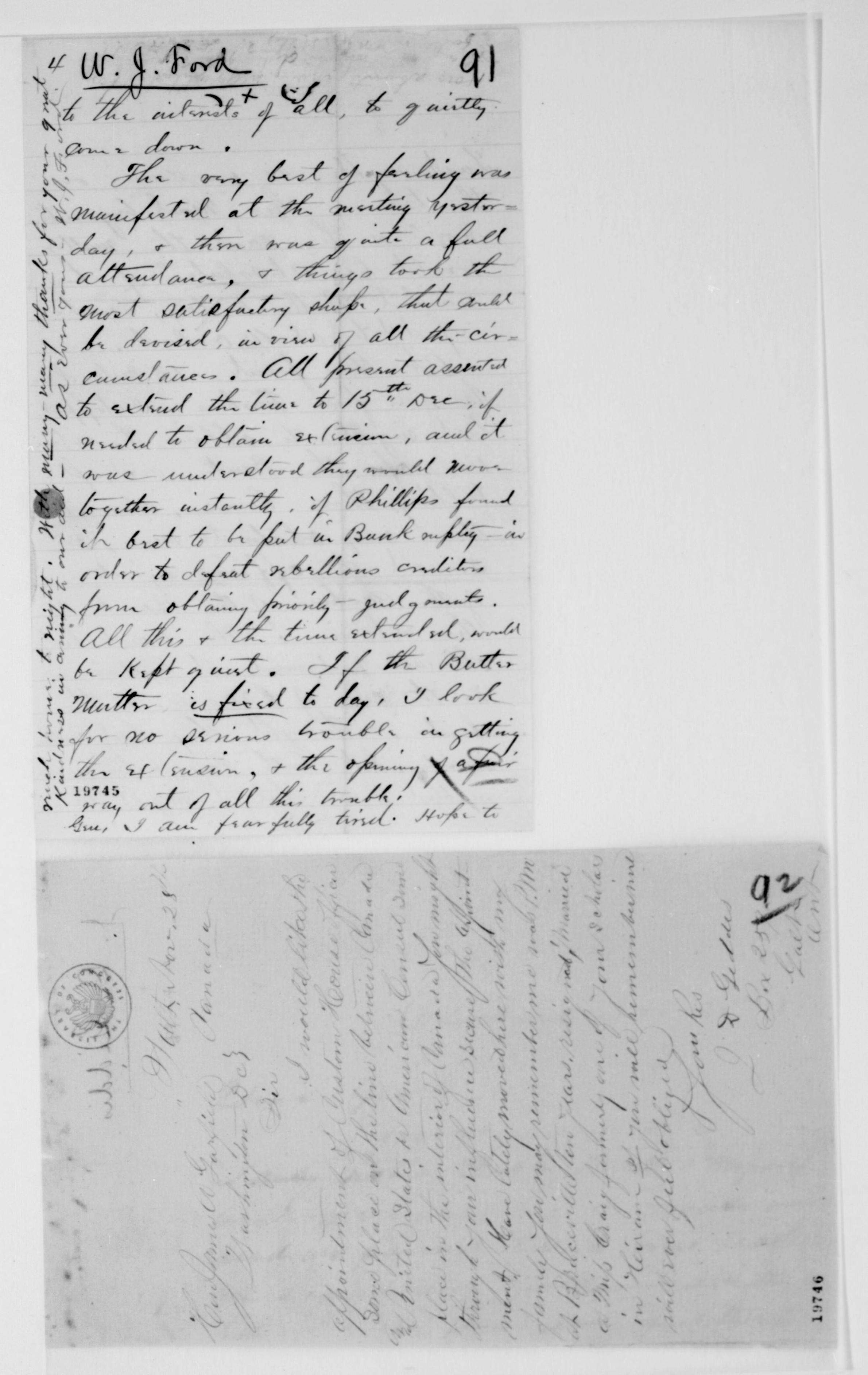 By the People James A. Garfield Papers: Series 4, General ...