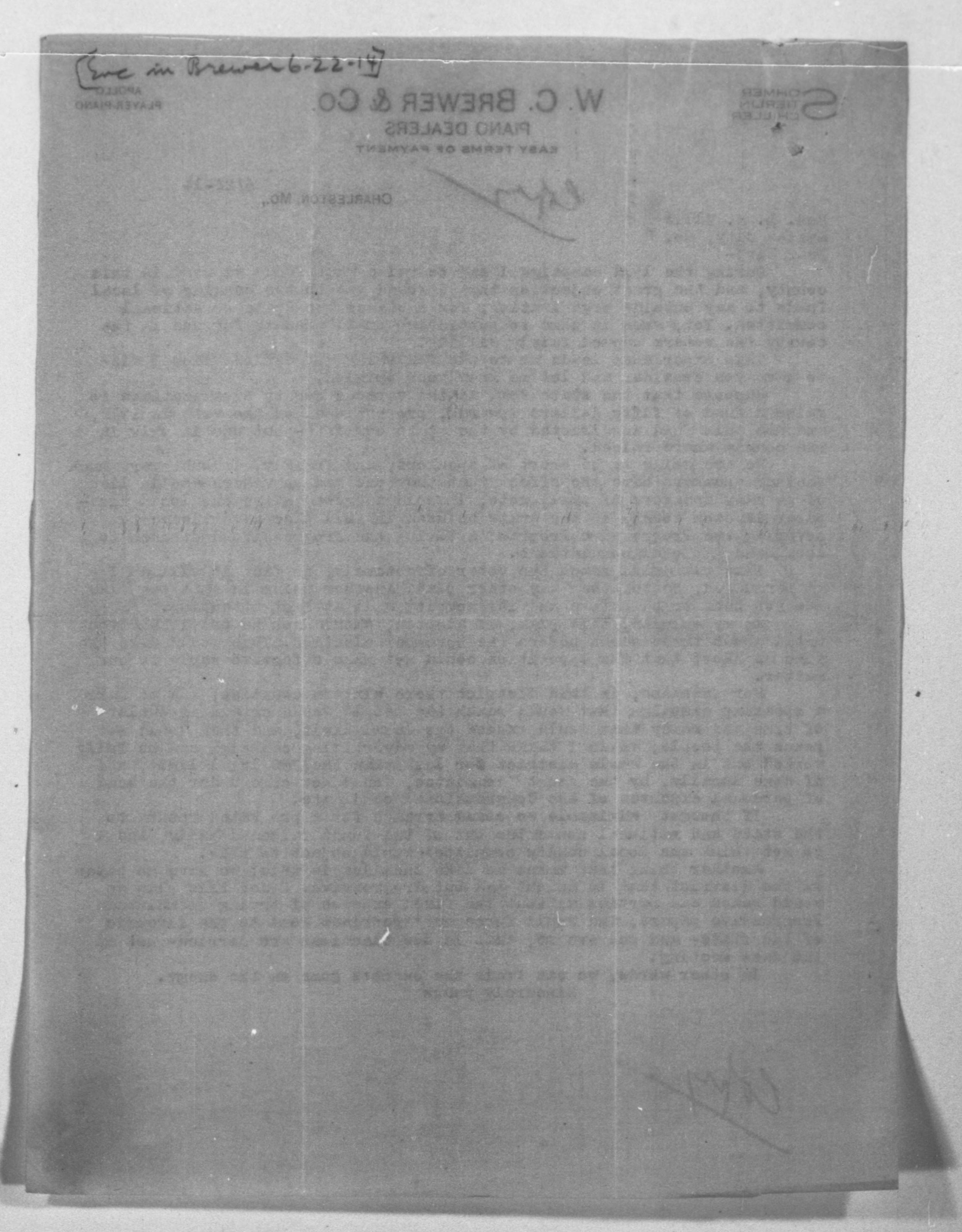 By the People Theodore Roosevelt Papers: Series 1: Letters and Related ...