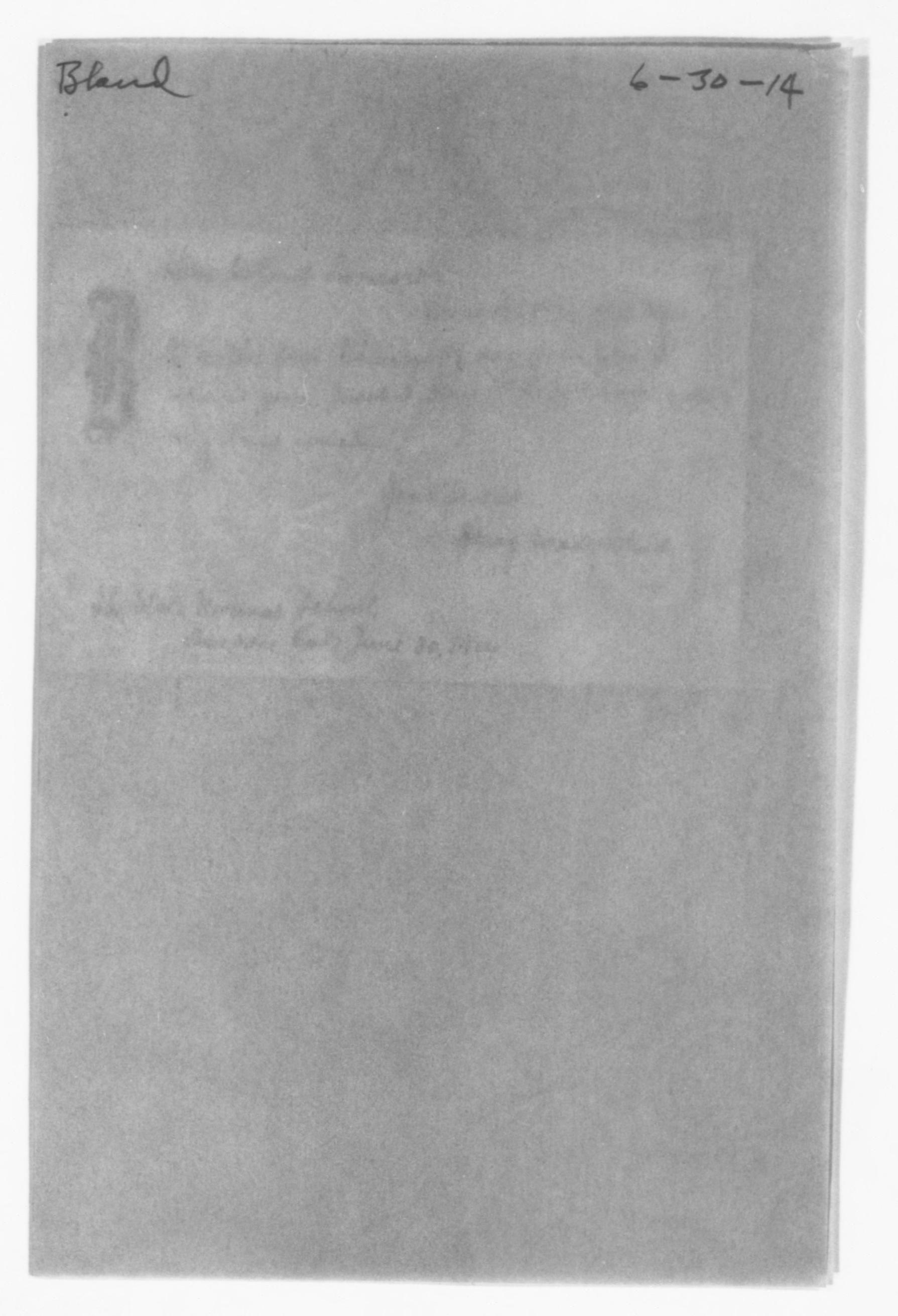 By the People Theodore Roosevelt Papers: Series 1: Letters and Related ...