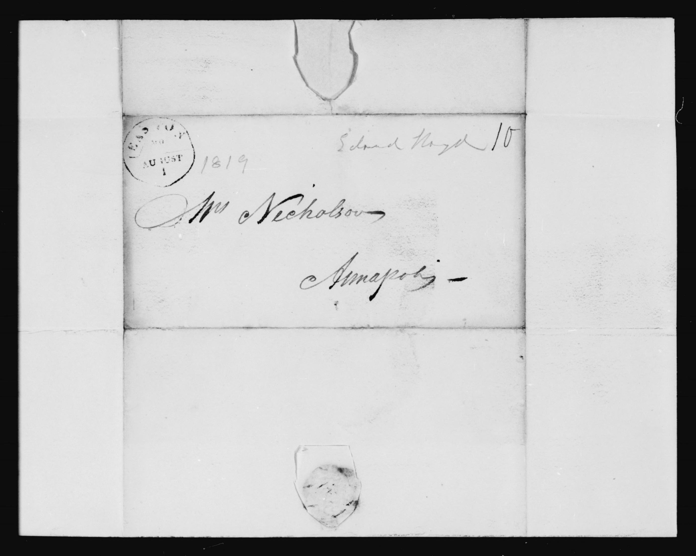 By the People Shippen Family Papers: Nicholson Family Papers, 1671-1860 ...