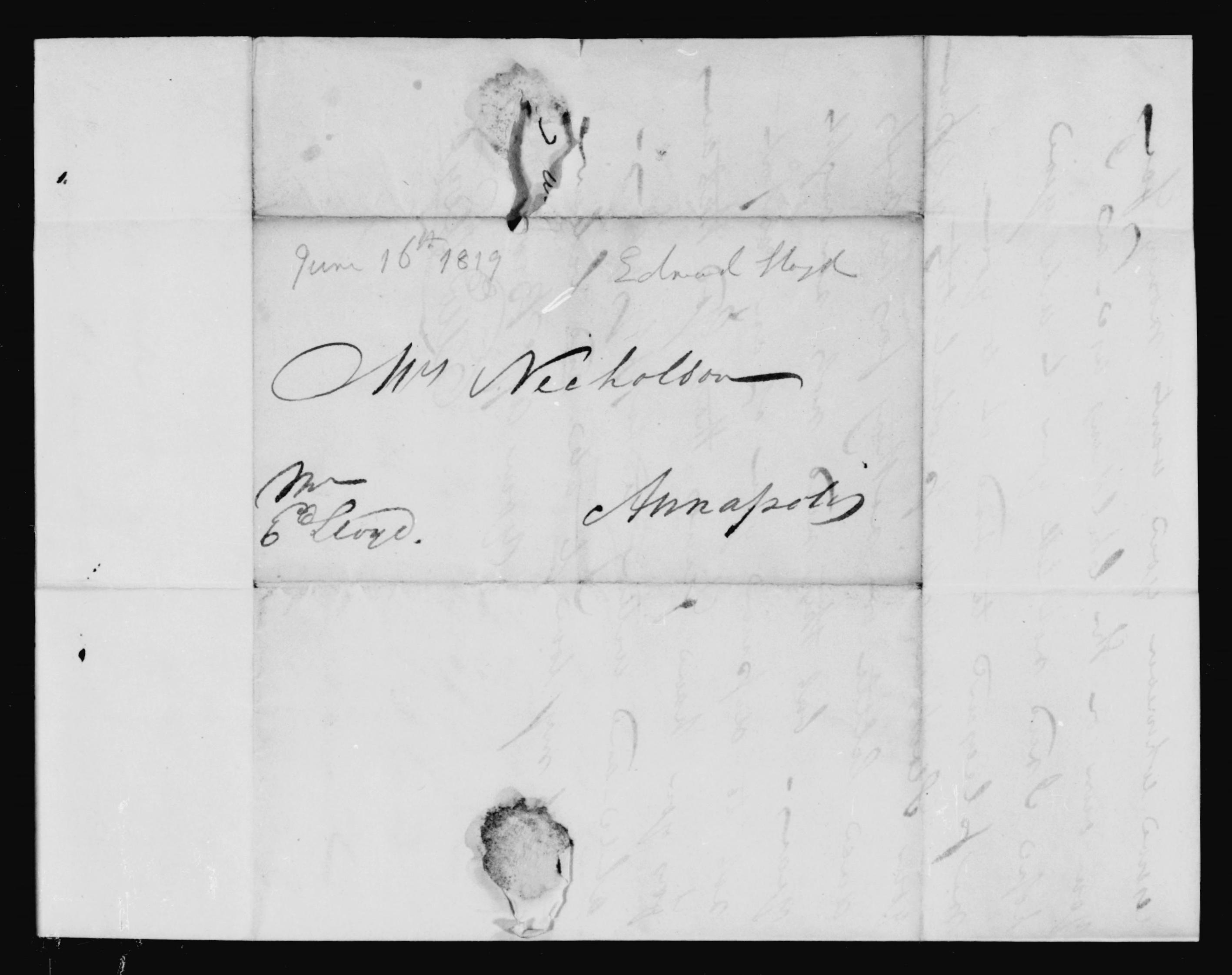 By the People Shippen Family Papers: Nicholson Family Papers, 1671-1860 ...